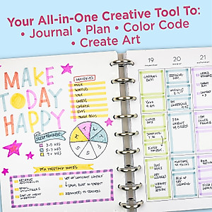 Zebra Pen 78108 Mildliner Double Ended Highlighter Set, Broad and Fine Point Tips, Assorted Ink Planner Colors, 8-Pack