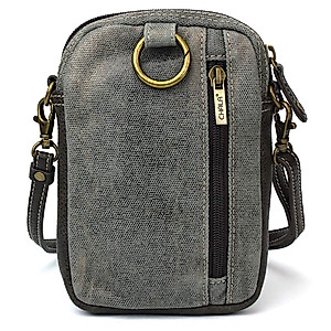 Chala Cell Phone Crossbody Purse - Handbag with Adjustable Strap (Olive_ 609 Sunflower)