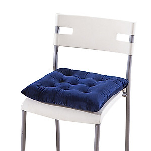 TGone Pads Home Kitchen Office Chair Cushion Pads Seat Indoor Kitchen,Dining & Bar Lumbar Support Pillow Office Chair Massage And Heat (Orange,Coffee,purple,red,Army Green,Blue,Sky blue, One Size)