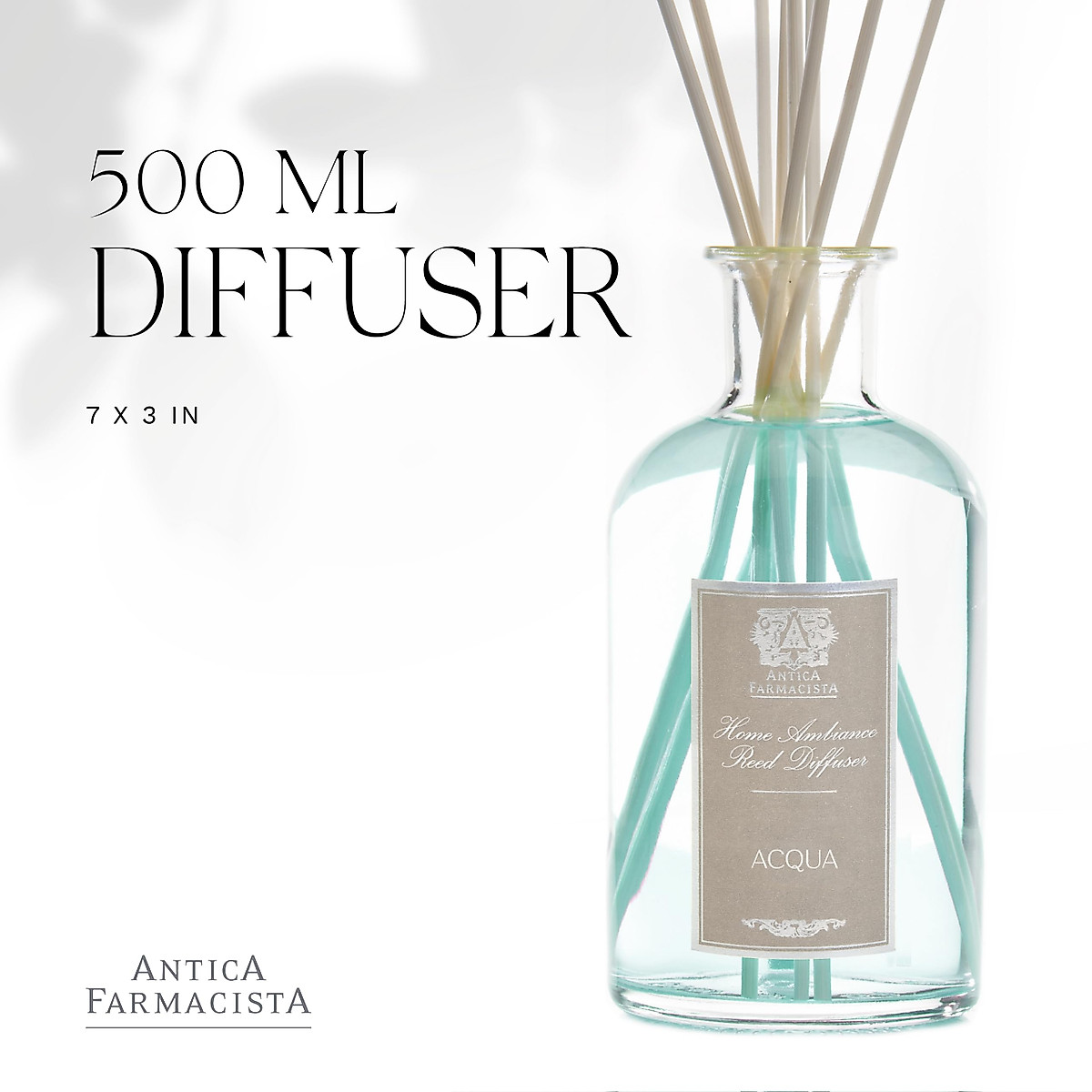 Antica Farmacista Home Ambiance Diffuser, Acqua, 16.9 Fl Oz