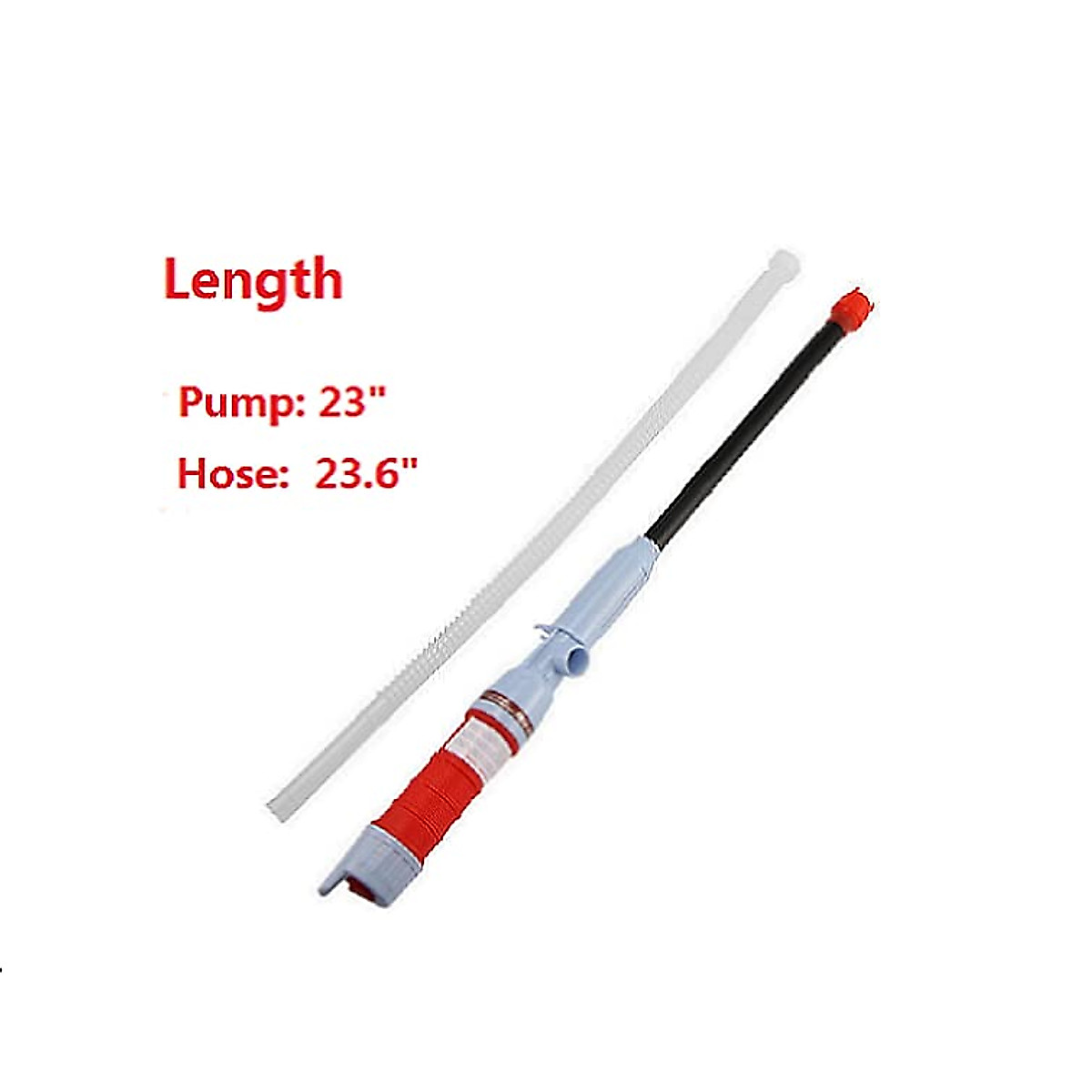 SmarTopus Electric Liquid Transfer Siphon Pump for Diesel, Fuel, Oil, Water, Battery Operated Power Siphon Pump for Gasoline (by SmarTop) 2-PACK