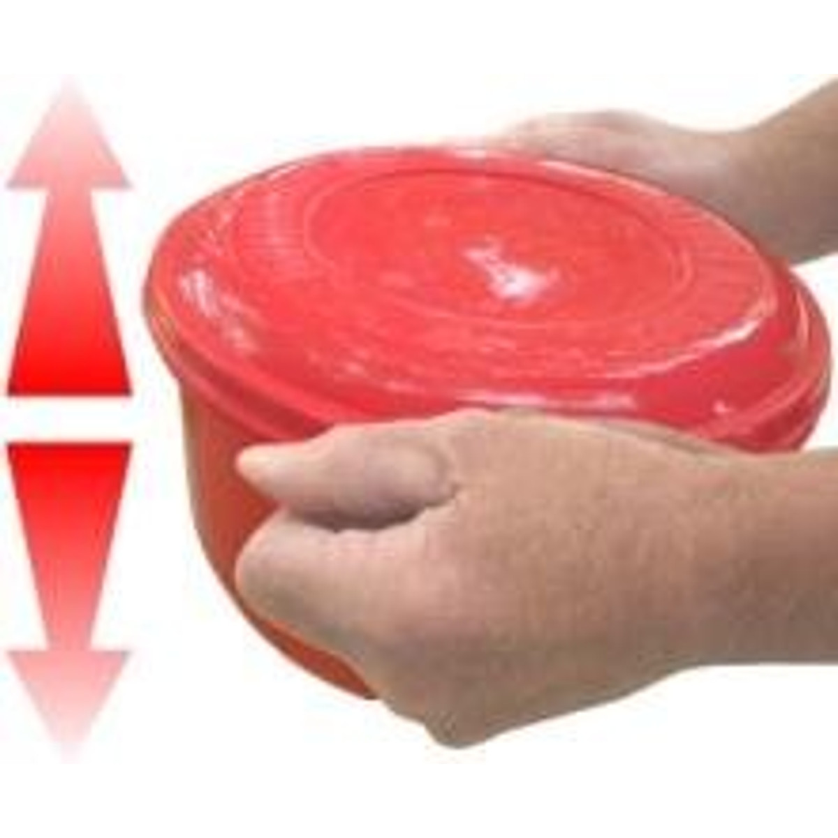 Kernel Catcher Popcorn Bowl-- Dentist Invented, Dishwasher Safe, Recycled Material (Blue)