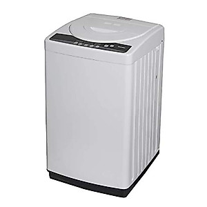 Danby DWM065A1WDB-6 2.11 Cu.Ft Machine, Portable Top Load Washer for Apartments, Small Spaces, Dorms, Stainless Steel Drum and 4 Wash Cycles, 6.5, White