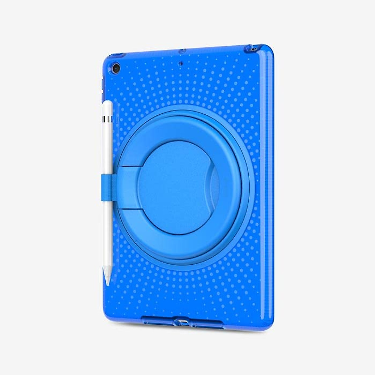 Tech21 Evo Play2 with Pencil Holder for iPad 7th/8th/9th Gen - Protective iPad Case with Impact Protection Blue