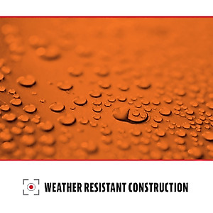 Franklin Sports Thrown Down Baseball Bases with Home Plate and Pitcher's Rubber - Rubber Base Set Perfect for Baseball, Teeball, and Kickball - Five Piece Orange