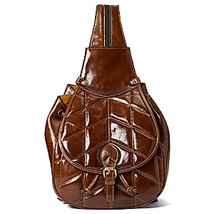 Patricia Nash Itala Saddle Sling Cognac One Size