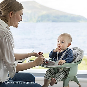 Stokke Clikk Cushion, Multi Circles - Compatible with Stokke Clikk High Chair - Provides Support for Babies - Made with Organic Cotton - Reversible & Machine Washable - Best for Ages 6-36 Months