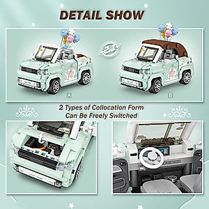 MOCREAR Scooter Building Blocks,Motorcycle Building Blocks Set,673/779 pcs Motorcycle Toy Building Blocks Kit,Motorcycle Building Set,Building Toys Great Gifts for Kids,Adults,All Ages (779 pcs)