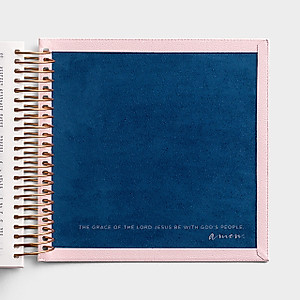 Illustrating Bible NIV - Spiral Bound Bible Journal, Pink