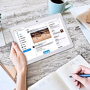 WECOOL Tablet 10 Inch, Android Tablet 9.0 Pie, 2GB RAM 32GB ROM, 3G Phone Dual SIM Card Slots and Cameras, GMS Certified, Support Bluetooth, WiFi, GPS (Silver)