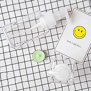 Soap Dispenser Soap Dispenser Pack of 2 Foaming Soap Dispenser Empty/Refillable Foaming Soap Pump Dispensers Square Bottles