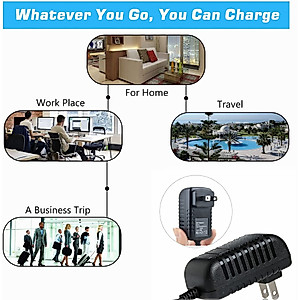 Dysead AC/DC Adapter for Sega MK-1602 1602 1602-05 Genesis CD Console Power Supply