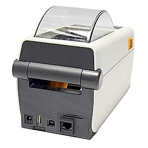 Zebra Technologies ZD41H22-D01E00EZ Series ZD410 Direct Thermal Healthcare Desktop Printer, 203 DPI, 2", US Power Cord, USB 2.0, USB Host, BTLE, Ethernet Module, EZPL