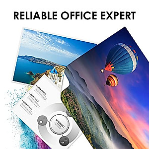 SuperInk Remanufactured 65 High Yield Ink Cartridge Replacement for HP 65XL N9K04AN N9K03AN Compatible with Deskjet 2600 2620 3720 3752 3758 Envy 5000 5052 5055 5058 Printer (1 Black, 1 Tri-Color)