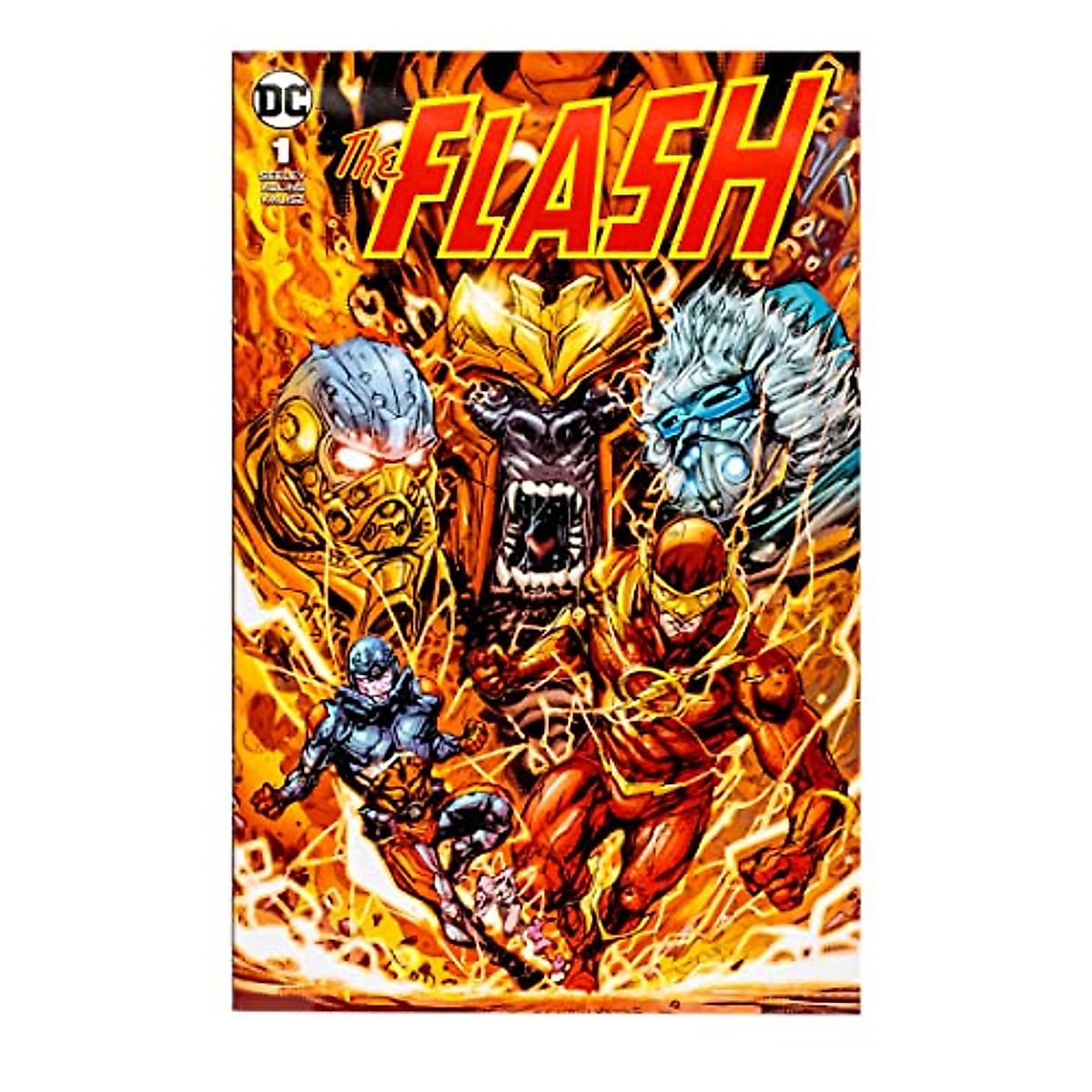 McFarlane Toys - DC Direct 7IN Figure with Comic - The Flash WV2 - Heatwave