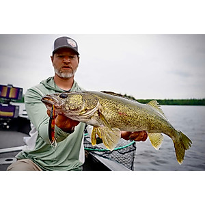 Rumble B Crankbait, Bubblegum Tiger, 3/8 Oz, Dives 10-14 Feet for Bass, Walleye, Trout, and Pike