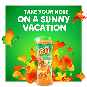 Gain Fireworks In-Wash Scent Booster, Island Fresh, 12.2 oz