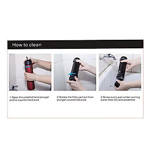 RFME Insulated Cup, 360ml Capacity Insulated Water Bottle Portable for Outdoor Travel for Camping