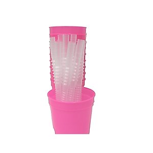 Talisman, Flexible Drinking Straw, 7 Inches, 15 Pack, Color Natural