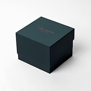 Ted Baker Leytonn Brogue Black Leather Strap Watch (Model: BKPLTS2029I)