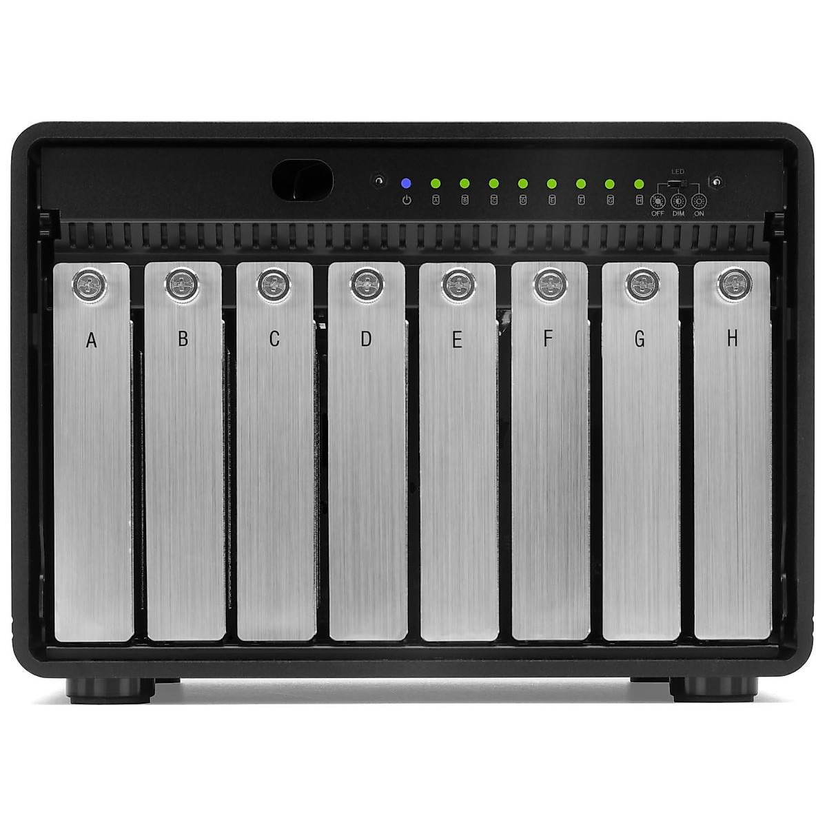 OWC ThunderBay 8 RAID 5 Edition 8-Bay External Drive w/Dual Thunderbolt 3 Ports, Includes SoftRAID XT