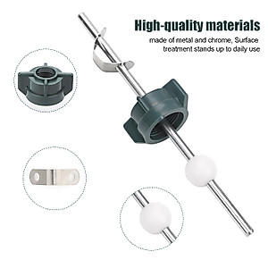 Lavatory Pop Up Center Piece Assembly, Bathroom Sink Drain Stopper Ball Pivot Rod Replacement Compatible with Price Pfister Pop up Stopper & Other Hot Brands Replacement for PS2673
