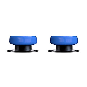 KontrolFreek No-Slip Thumb Grips for Playstation 5 (PS5) and Playstation 4 (PS4) Controller | 4 Pack | Blue and Black