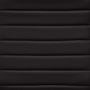 Amazon Basics High-Back Executive Swivel Office Desk Chair with Ribbed Puresoft Upholstery, Lumbar Support, Modern Style, 23.9"D x 24.69"W x 41.5"H, Black