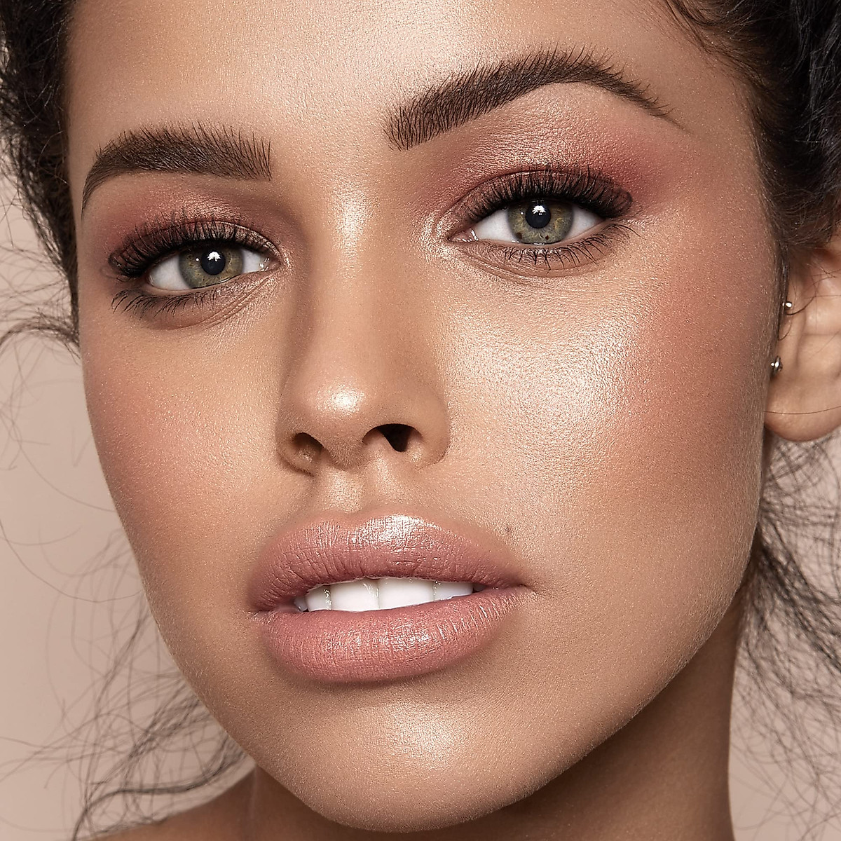 Newcally Russian Strip Lashes Mink Wispy Natural Look False Eyelashes Pack Manga Lashes D Curl Fluffy Volume Faux Mink Lashes Cat Eye Lashes Look Like Lashes Extension 14 Pairs