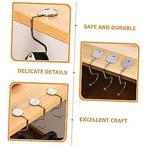 Alipis 30 Pcs Anti-Skid Hook Bags Metal Aluminum Alloy + Iron Student