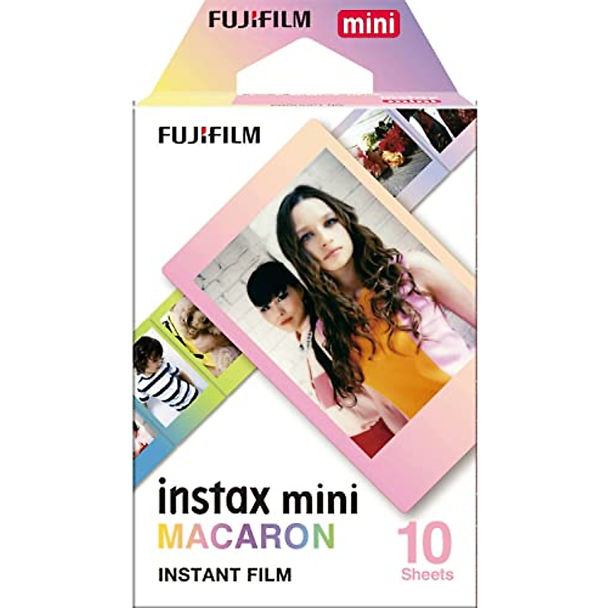 Fujifilm Instax Mini Macaron Instant Film Bundle (10 Exposures, 3-Pack) (3 Items)