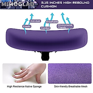 Office Chair, Ergonomic Desk Chair with Adjustable Lumbar Support, High Back Mesh Computer Chair with Flip-up Armrests-BIFMA Passed Task Chairs, Executive Chair for Home Office