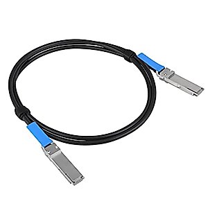 CYSKY 100G QSFP28 DAC Cable, 2-Meter (6.56ft) Passive Direct Attach Copper Twinax Cable for Cisco, Ubiquiti, D-Link, Netgear, Mikrotik, Open Switch Devices