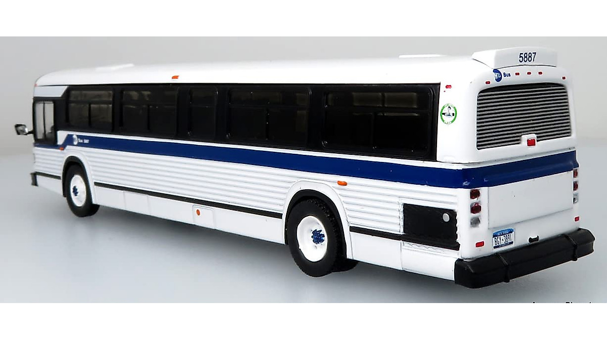 MCI Classic Transit Bus - NYC Iconic Diecast Model