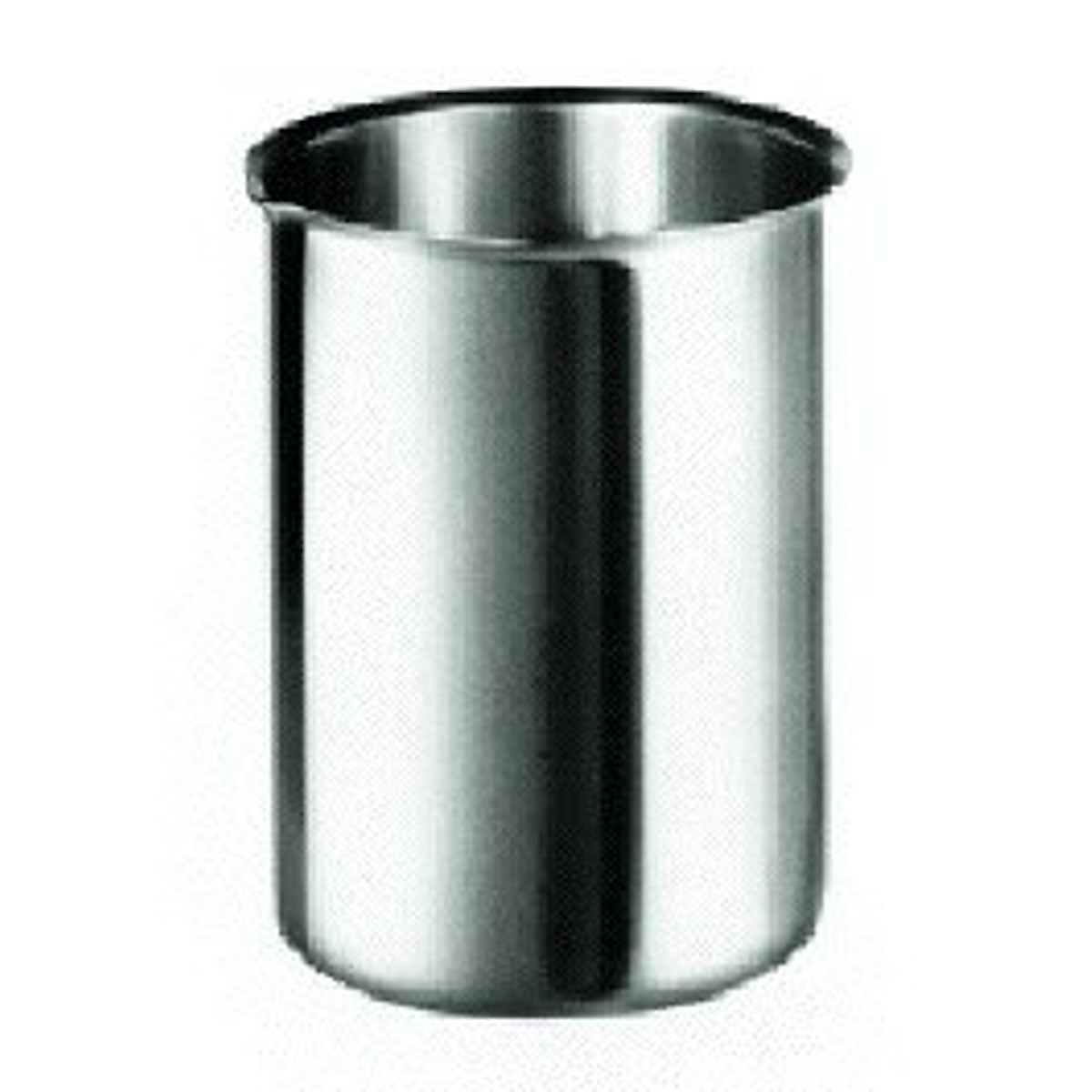 Polar Ware 600B Stainless Steel Griffin Style Beaker, 600 mL Capacity, 3-3/8" OD x 4-5/8" H