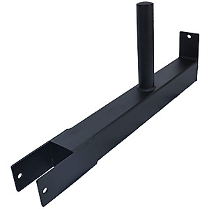 Signature Fitness Belt Squats, Curls, Rows, or Guided Deadlifts Attachment, Fits 2'' x 2'', 3'' x 2'', 3'' x 3'' Racks, Black