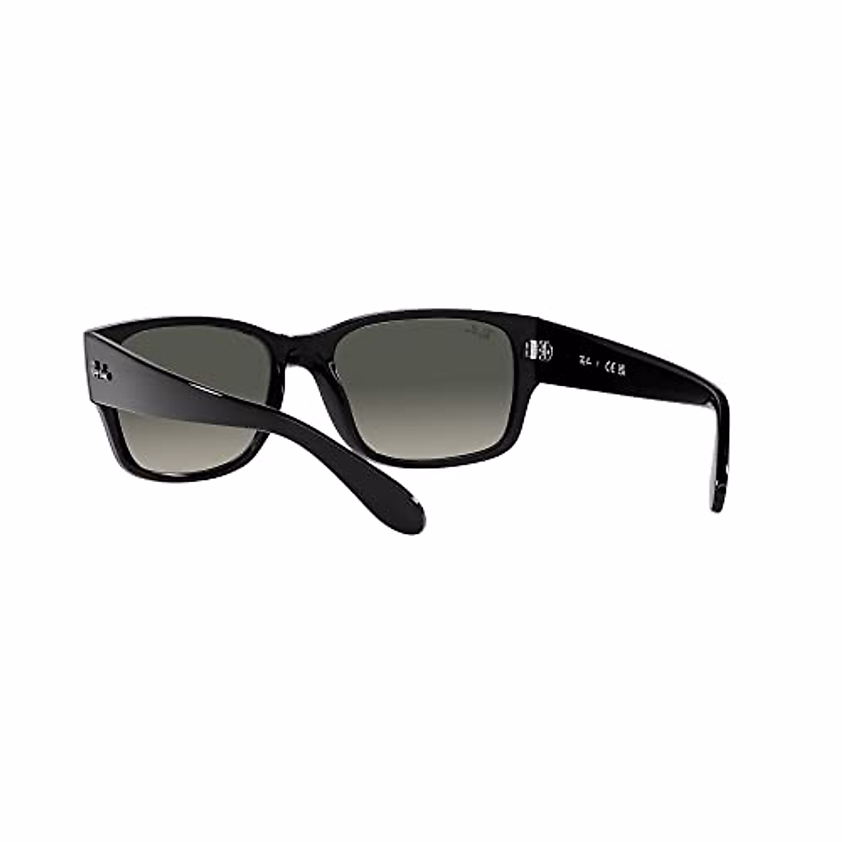 Ray-Ban RB4388 Square Sunglasses, Black/Grey Gradient, 55 mm