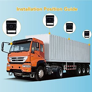 HD Backup Camera VC4 for Truck,RV HD Car Backup Camera with Universal 4 PIN Connector for HD(720P 1080P) Car Rear View System’s Extension or Replacement for VECLESUS VMS VMST VMQD