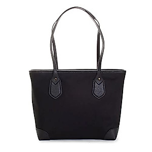 Michael Kors Eva Small Top Zip Tote Black One Size