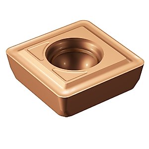 Sandvik Coromant 880-07 04 W10H-P-MS 2044 Carbide CoroDrill 880 Peripheral Insert, Peripheral Insert Grade 2044 for Stainless Materials, 12.35 mm Inscribed Circle (Pack of 10)