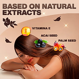 Perfect Liss Keratin Hair Treatment - Repair Nourishment for Curly, Unruly Hair - Vitamin Straightening and Smoothing Beauty KIT 16 fl oz