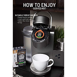Java House Cold Brew Coffee Concentrate Single Serve Liquid Pods - 1.35 Fluid Ounces Each (Decaf, 12 Count)…