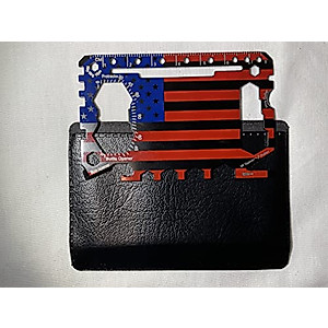 Multi-Purpose Survival Smart Tool - 46 in 1 Credit Card Size Pocket Tool Wallet