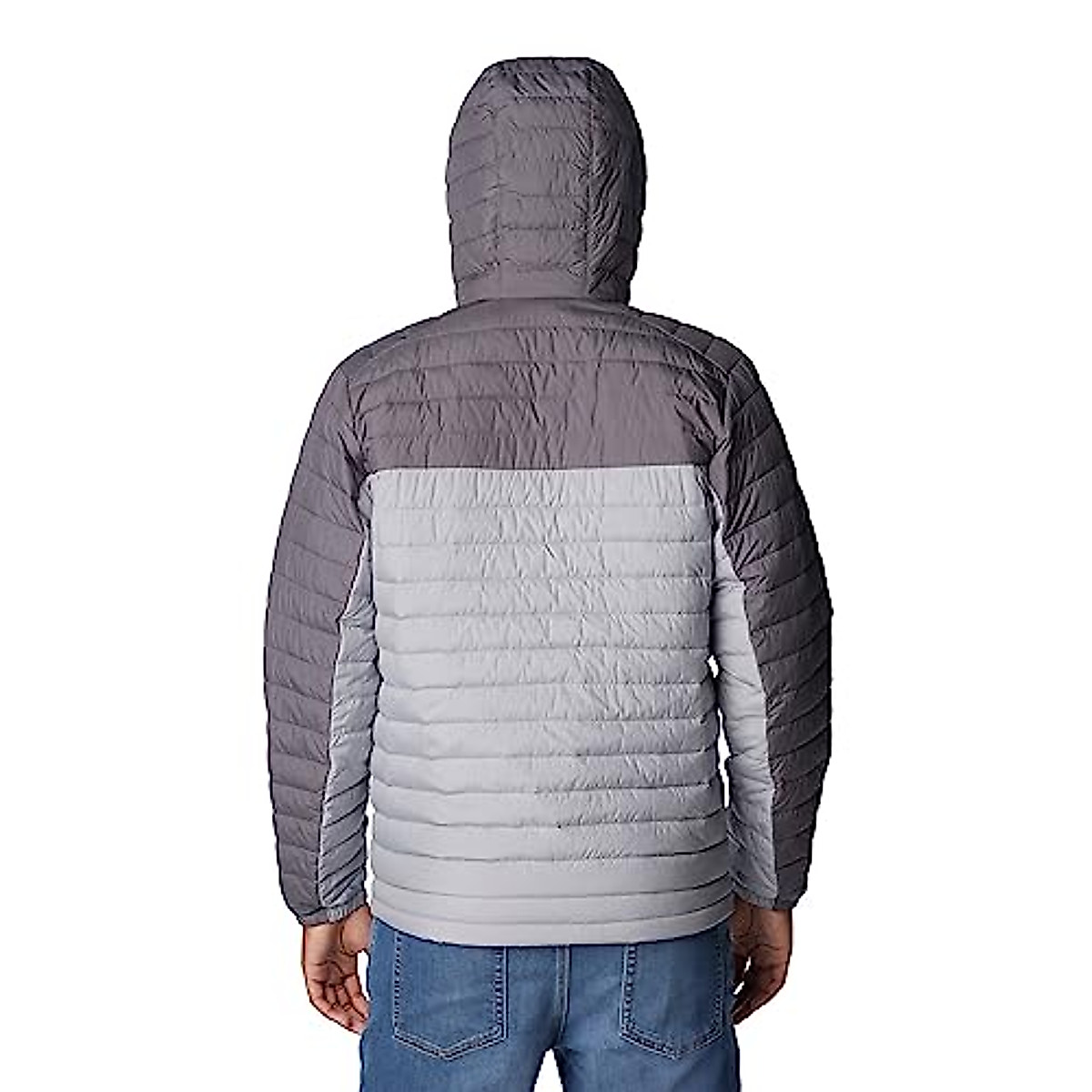 Columbia Men's Silver Falls Hooded Jacket, Columbia Grey/City Grey, Small