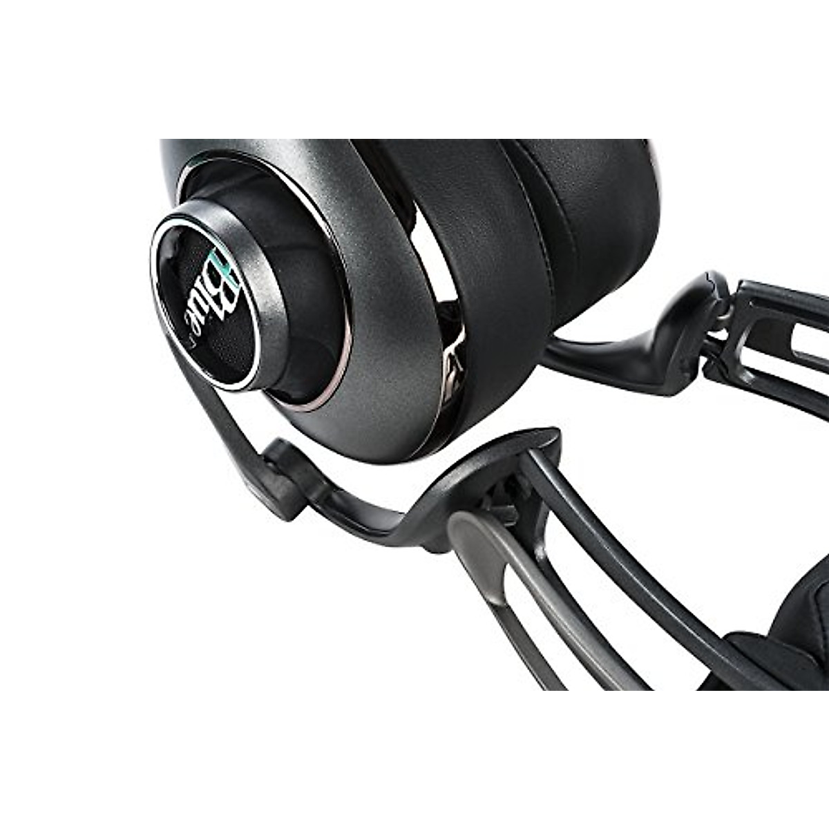 Blue Mix-Fi Powered High-Fidelity Headphones with Integrated Audiophile Amplifier - Formerly known as Mo-Fi