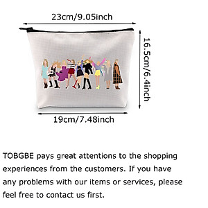 TOBGBE Album Inspired Gift Let Us enjoy Sing Song Makeup Bag Music Lover Gift (Sing Happier Bag)