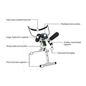 Stamina Products Inline Traction Control System for Spinal Decompression, Joint Pain, and Back Relief Without Inversion