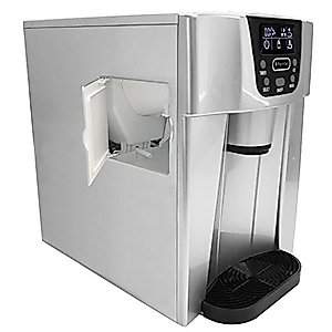 Whynter Silver IDC-221SC Countertop Direct Connection Ice Maker and Water Dispenser, One Size