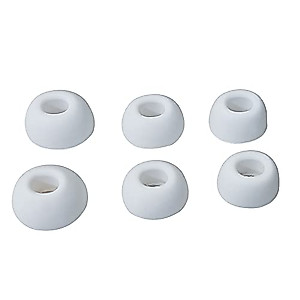 Miayaya Earbuds Eartips Fit for AirPods Pro 3 2019 Earplugs Replacement Anti Slip Soft Silicone Cover Case Earphone Ear Tips Buds Dustproof Silica Gel Large Medium Small Durable Comfortable 3 Pairs