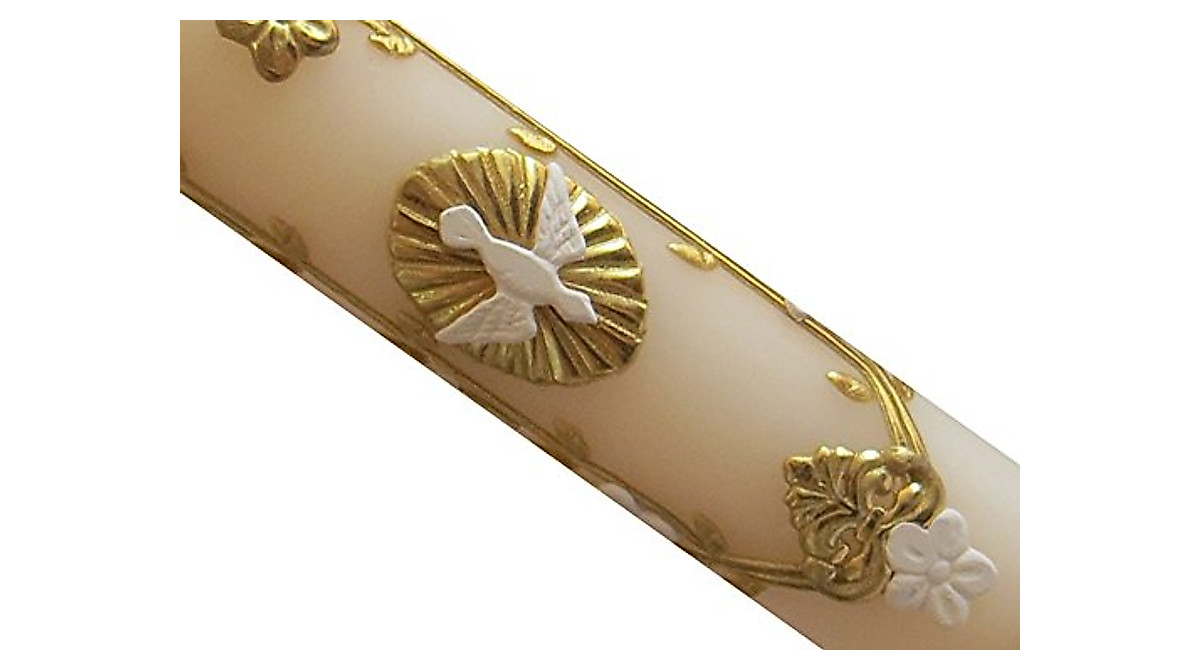 Catholic Sacrament Candle for Baptism, Confirmation & Wedding